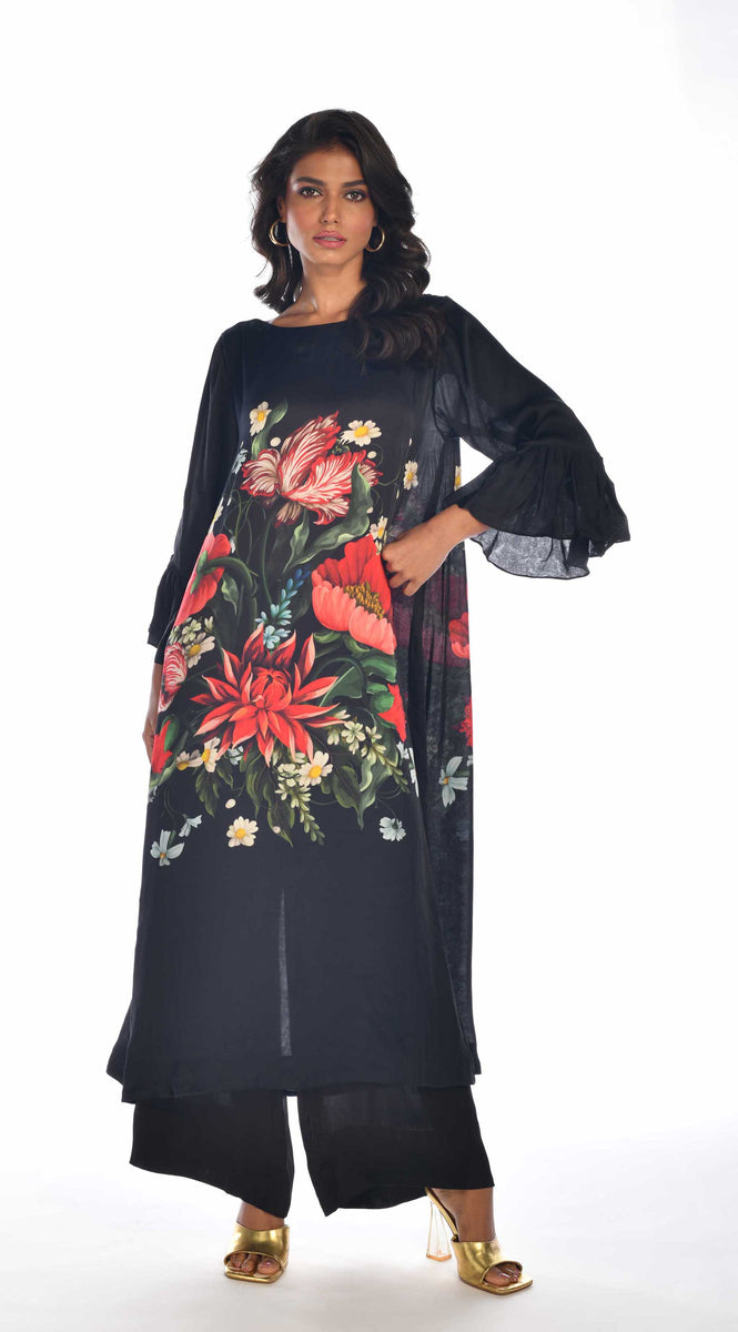 Printed Kurta Set – Isadaa