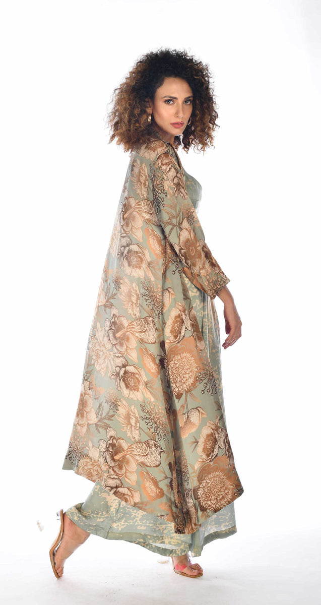 Printed Cape Set – Isadaa