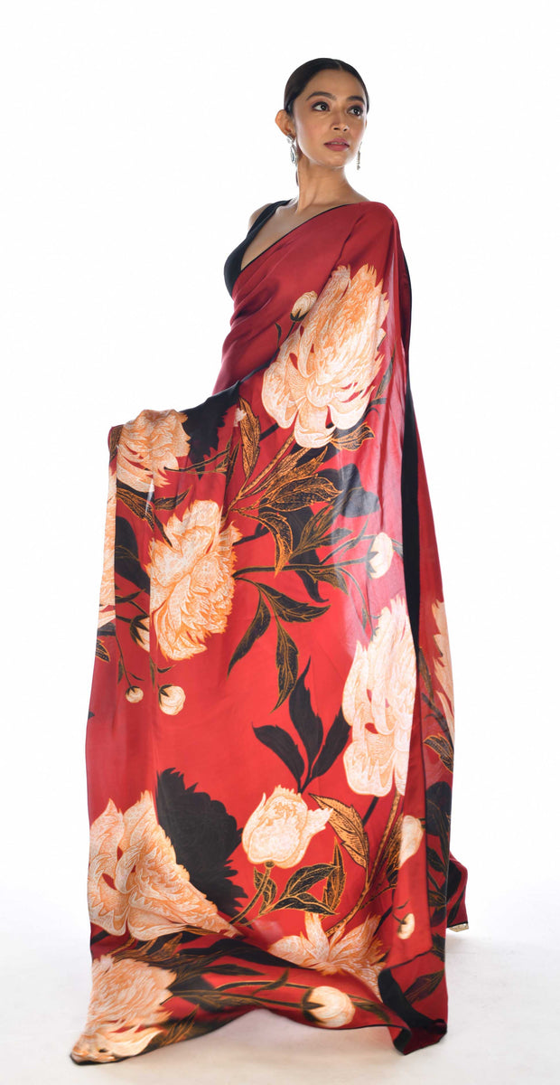Printed Saree – Isadaa